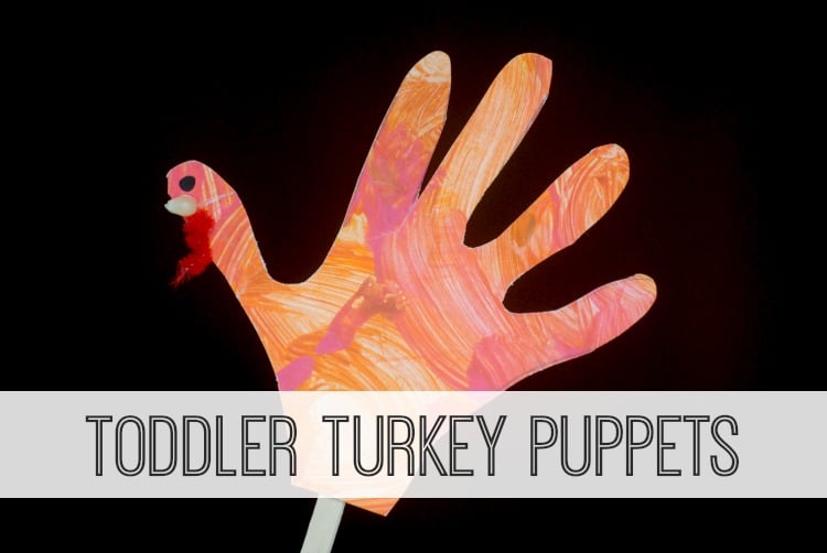 Toddler Talk: Turkey Puppets