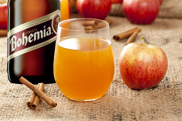 Bohemia Apple-Lime Cider Cocktail