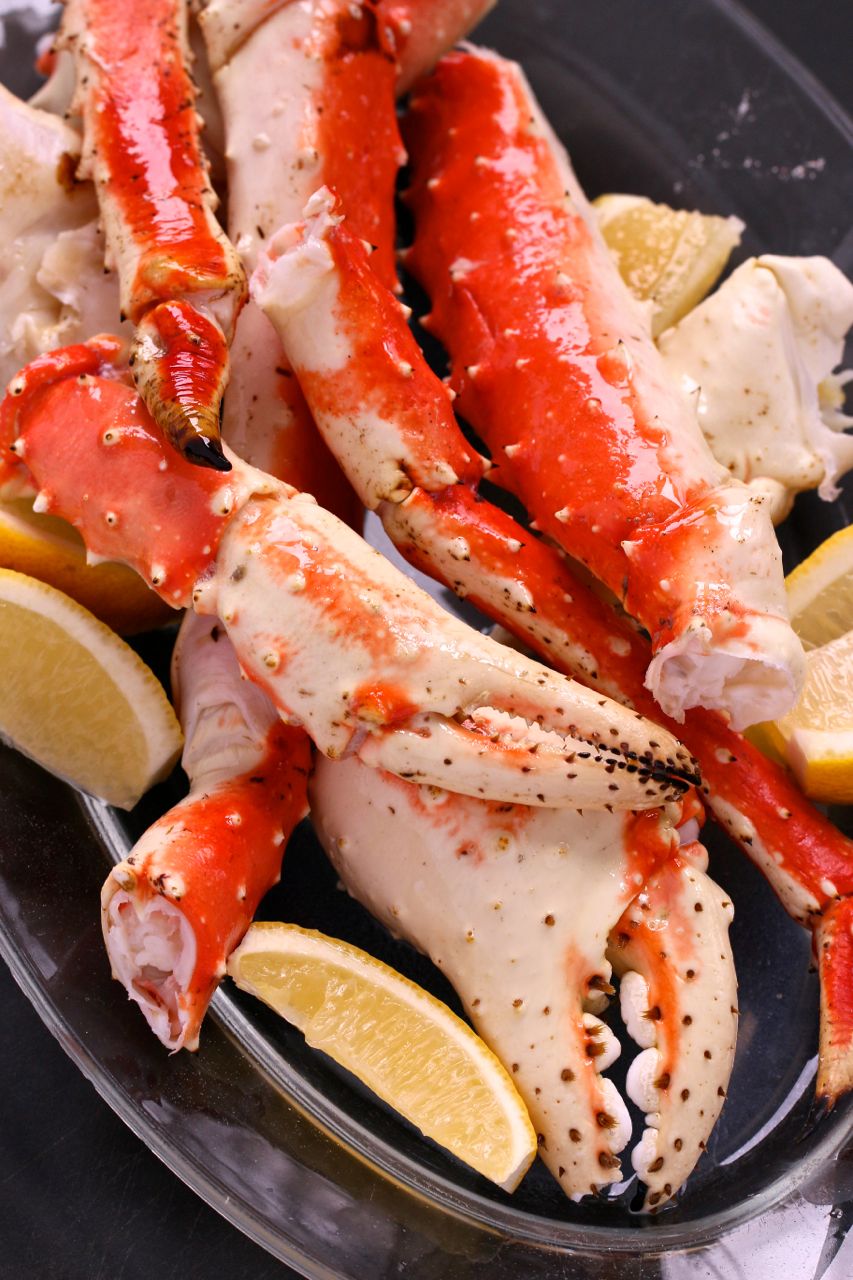 King Crab Legs with Drawn Butter