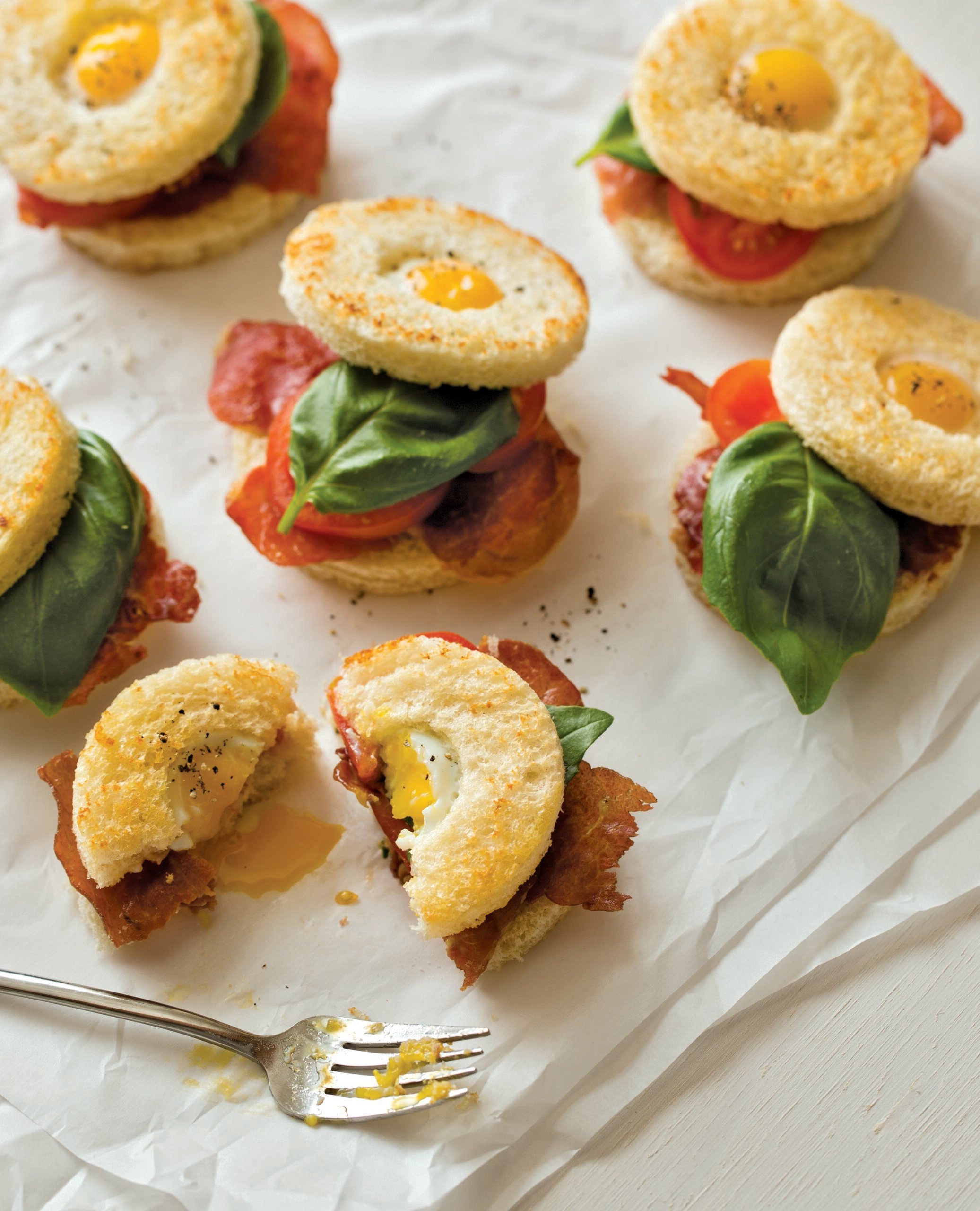 Mini Toad-In-A-Hole Sandwiches