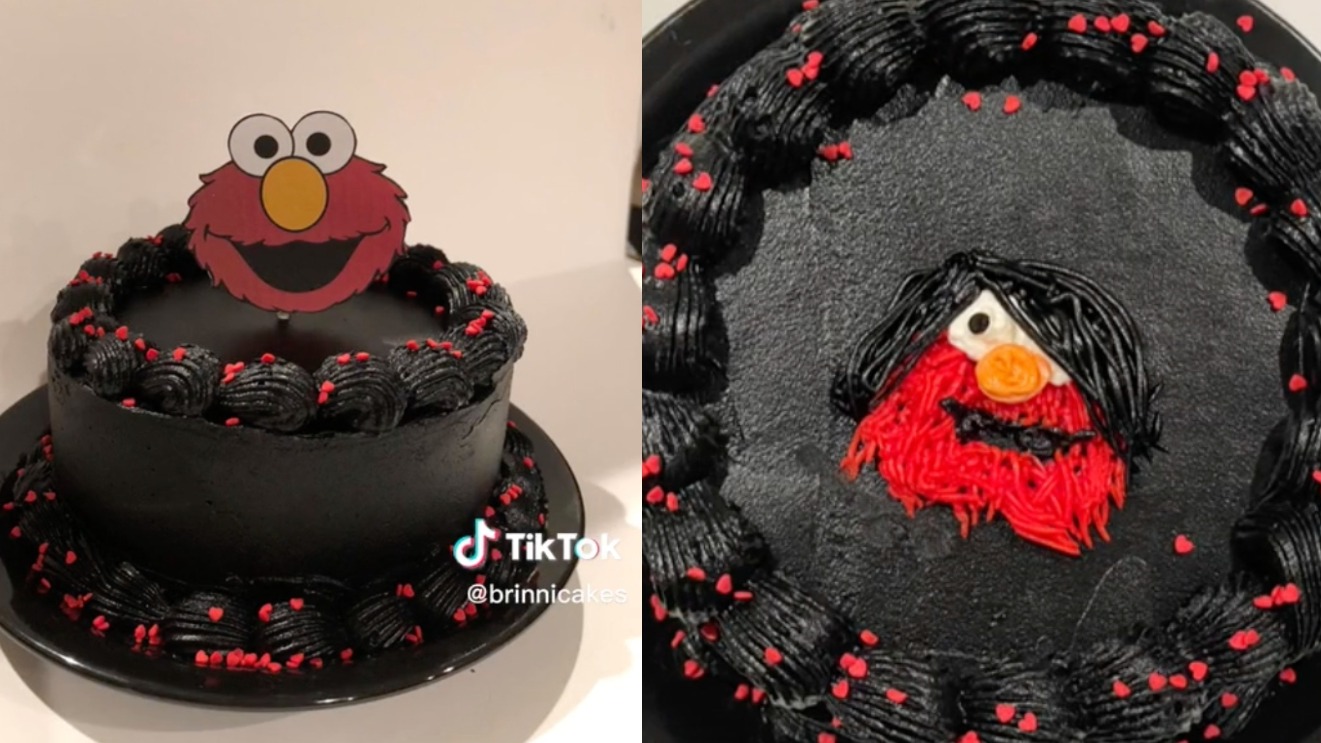 A Baker's Accidental Elmo Cake Fail Has the Internet Cackling: 'Never ...
