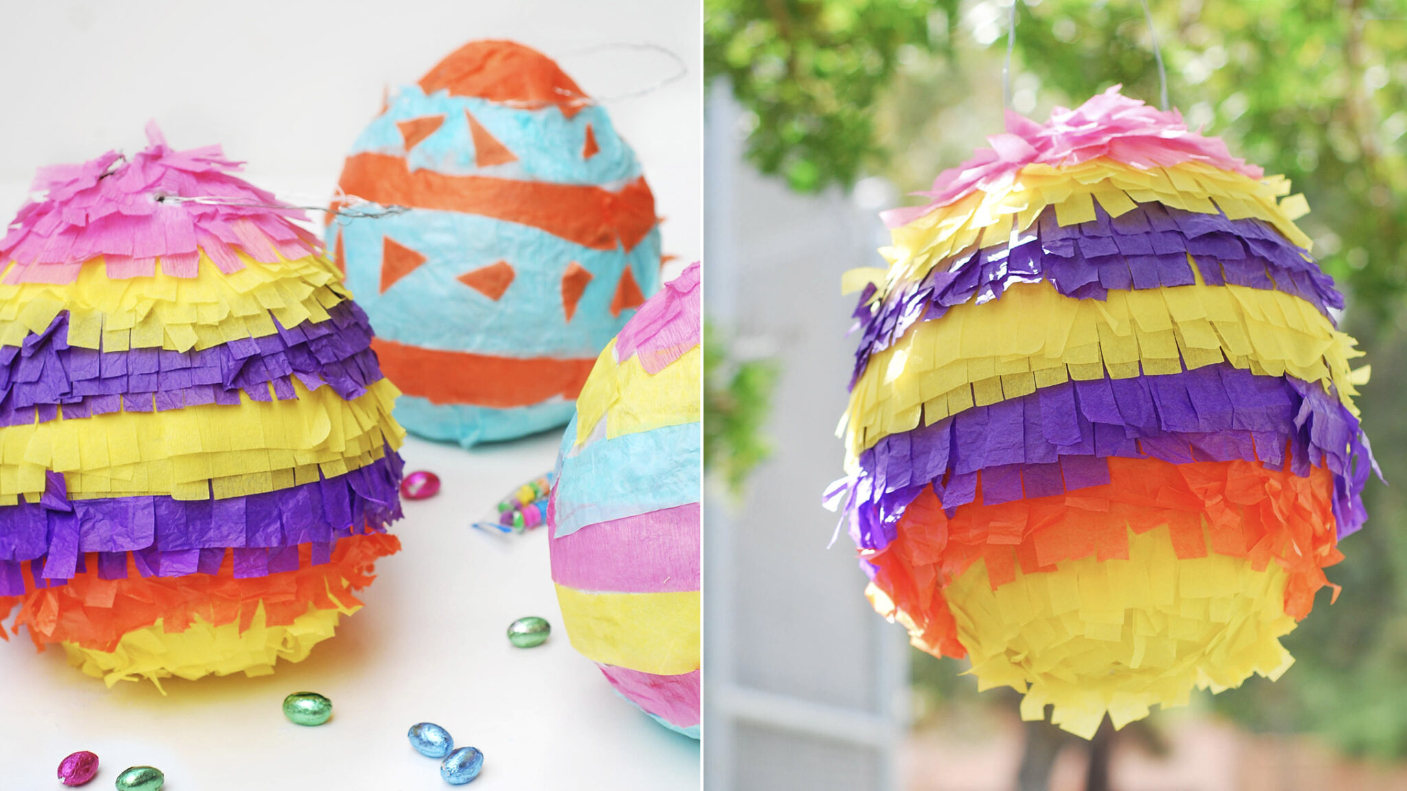 DIY Easter Egg Piñata