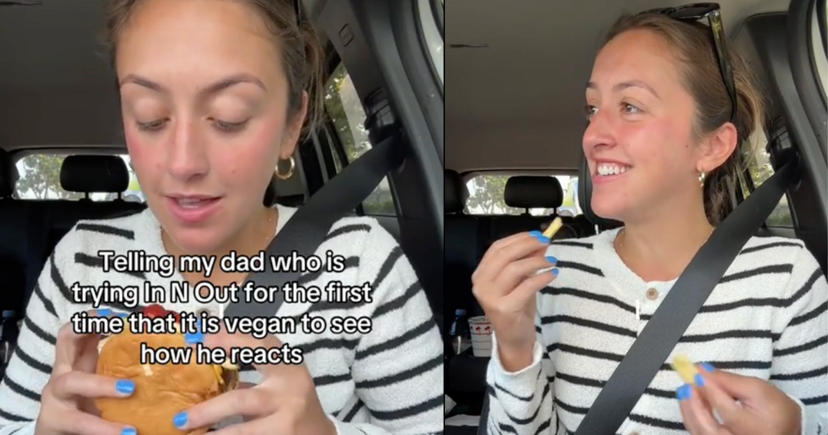 Vegan Burger Prank Has Daughter & Internet Laughing at Dad