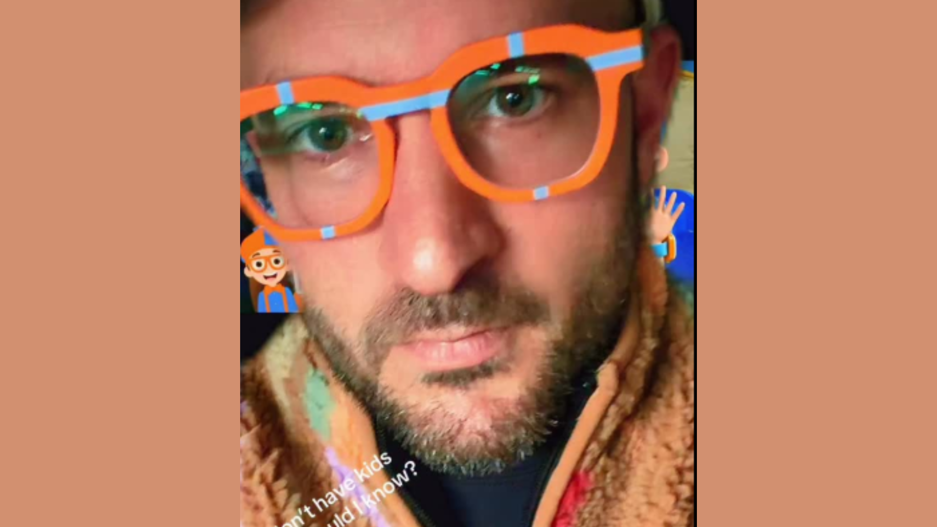 Musician Jason Mesches Bought Glasses That Closely Resemble Blippi
